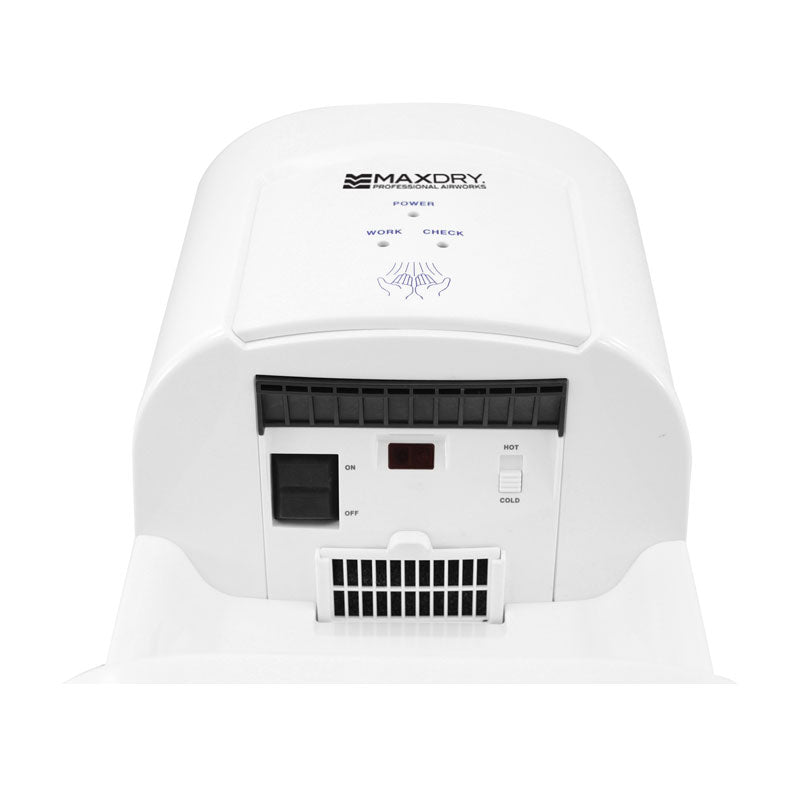 Order JetMAX High Speed Hand Dryer, Silver/Chrome Coated ABS | Maxdry